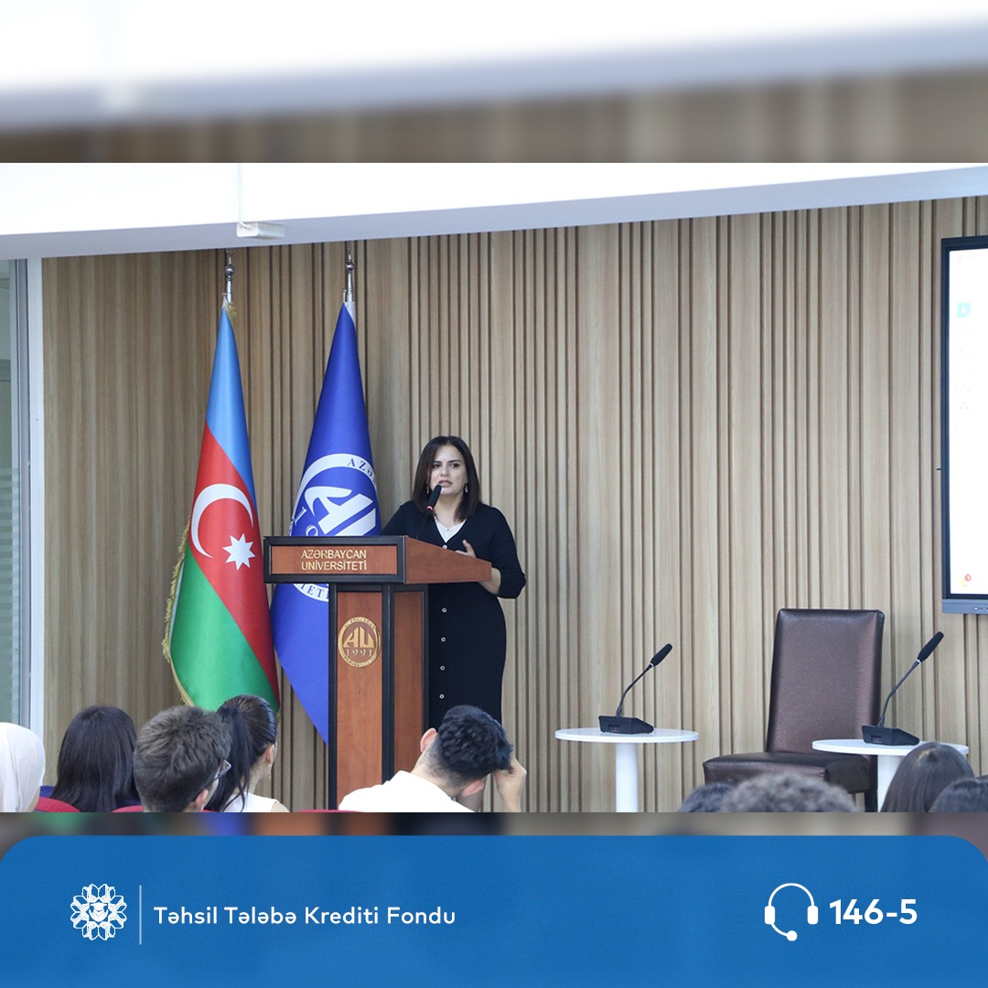 Təhsil müəssisələrində təqdimatlar baş tutub. | Təhsil Tələbə Krediti Fondu