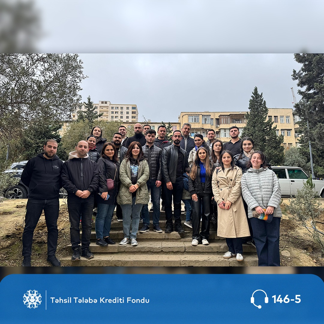 Ağacəkmə aksiyası keçirilib | Təhsil Tələbə Krediti Fondu